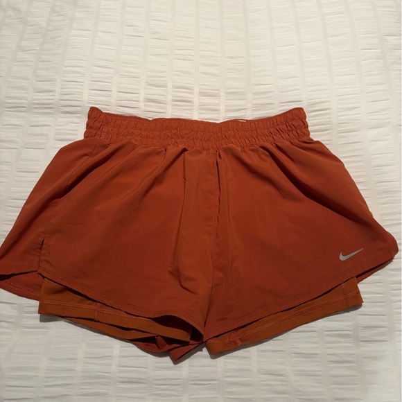 Nike | Shorts | Nike Drifit Burnt Orange Shorts | Poshmark